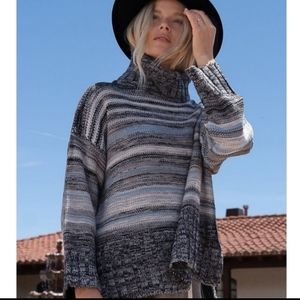 POL | Sweaters | 5928 Pol Striped Turtleneck Sweater | Poshmark